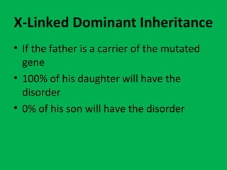 Sex Linked Inheritance | PPT