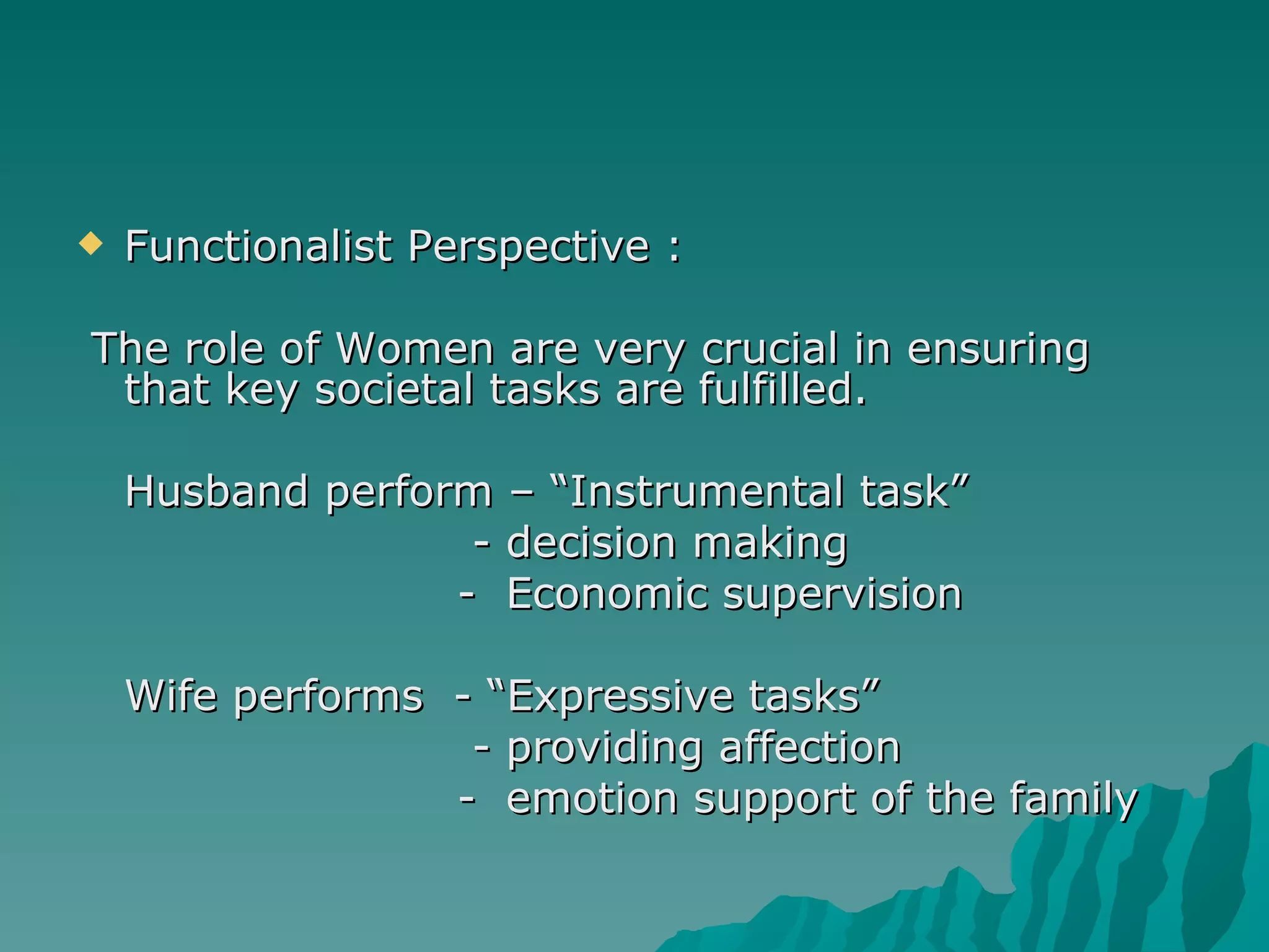 Sex And Gender Roles Ppt
