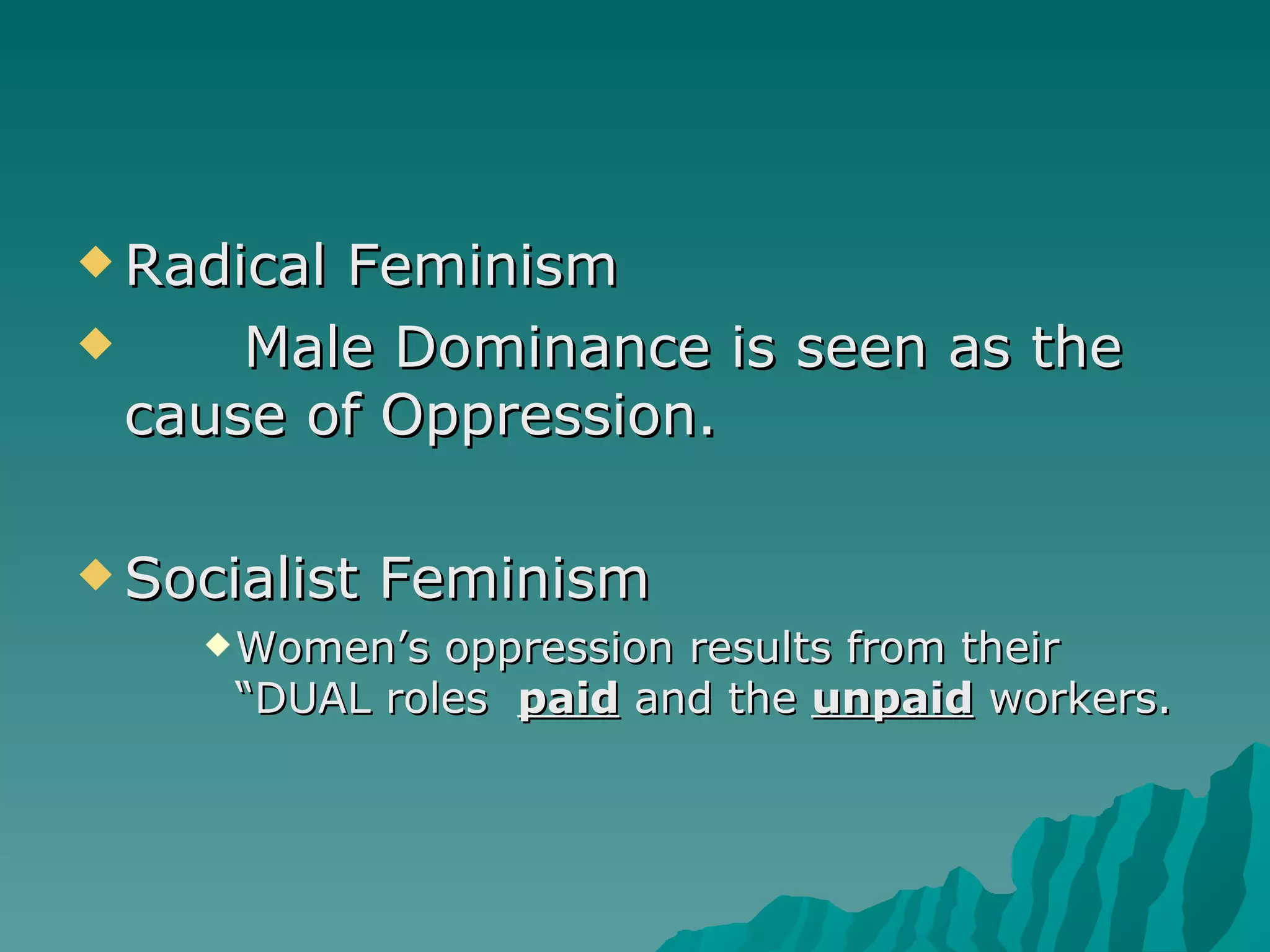 Sex And Gender Roles Ppt