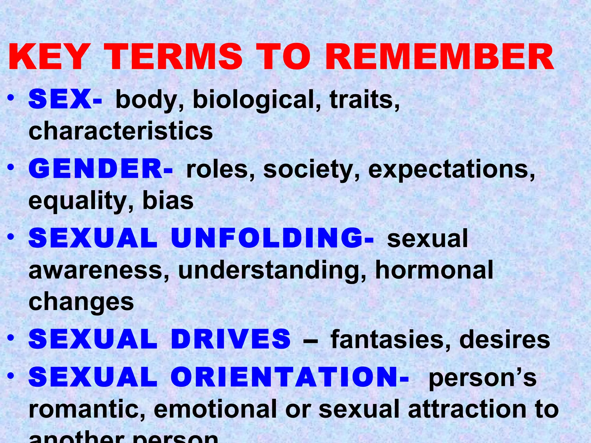 Sex And Sexuality Powerpoint Ppt Sexual Conditions Sexual Health