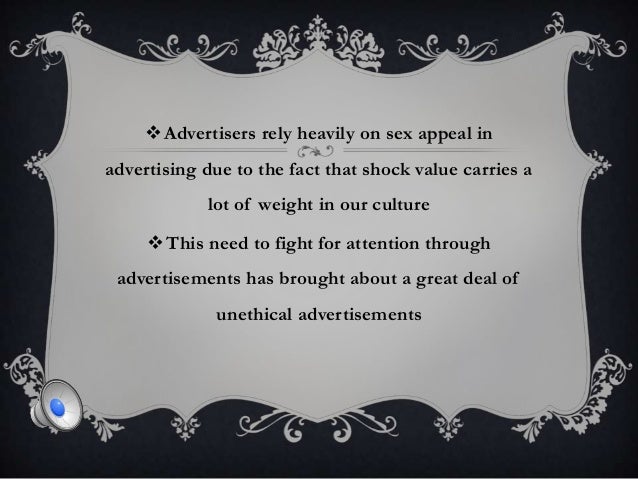 Sex Appeals In Advertising