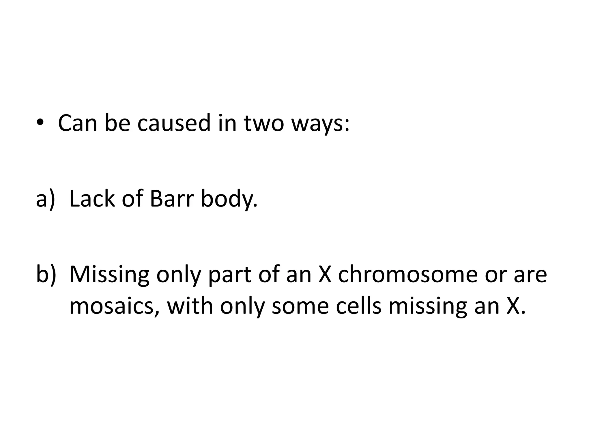 Sex chromosome disorders | PPTX