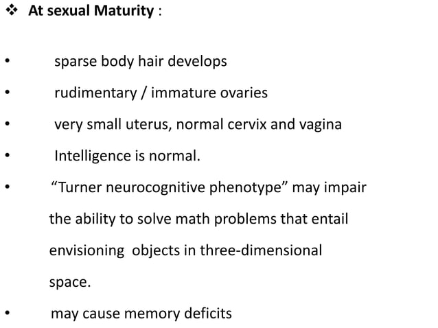 Sex Chromosome Disorders Ppt