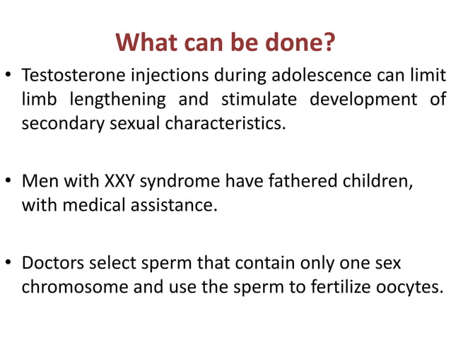 Sex Chromosome Disorders Pptx
