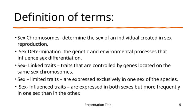 Sex Chromosomes and Sex Determination.pptx