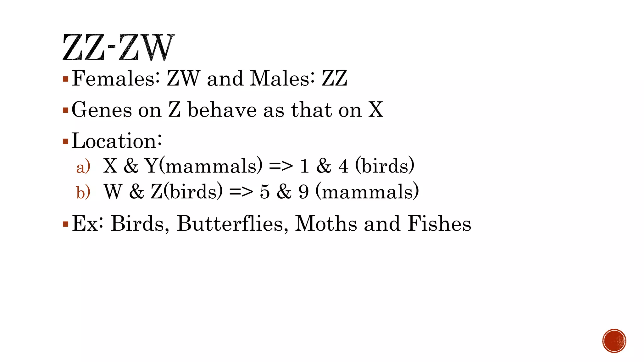 Sex determination, M. Sc. Zoology, University of Mumbai | PPTX