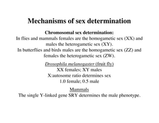 Sex determination | PPT