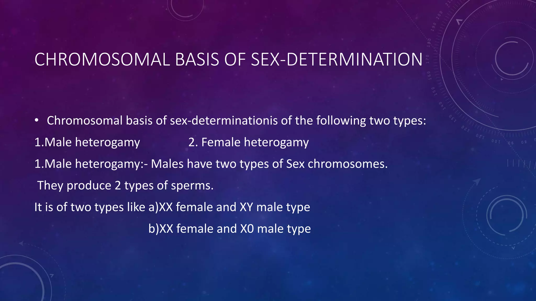 Sex determination in animals | PPTX