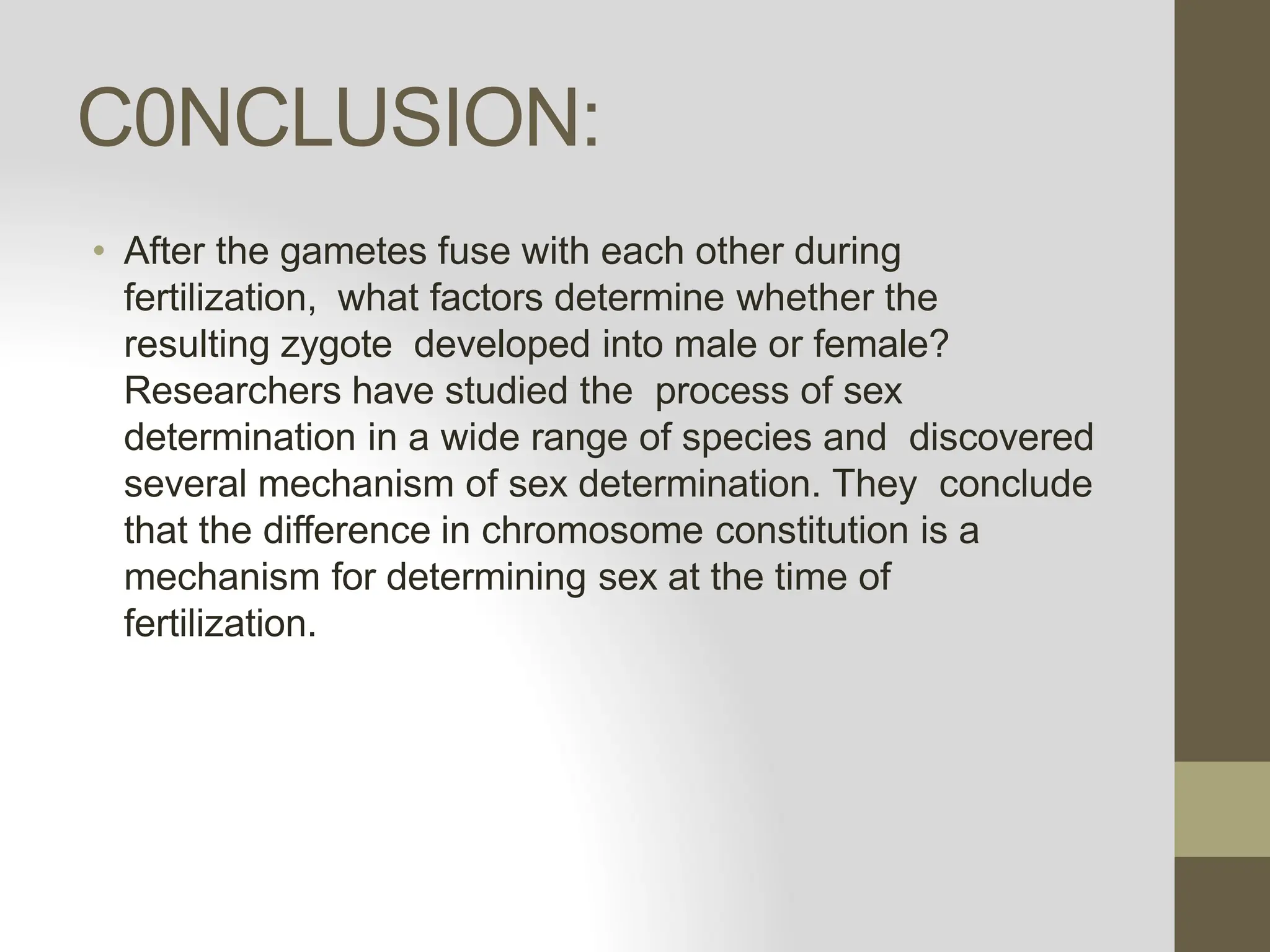 Sex Determination Pptx Biological Sciences Science