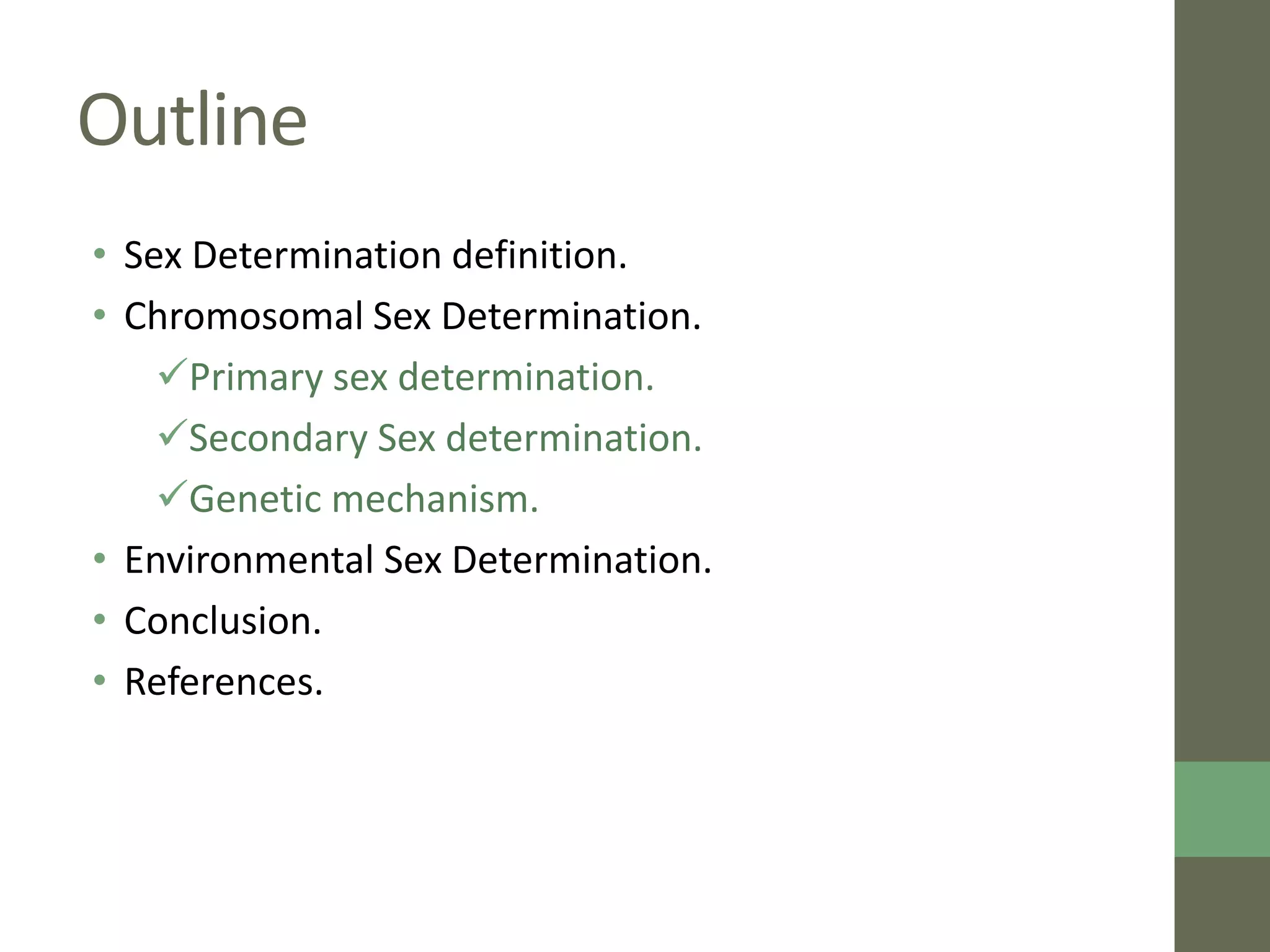 Sex Determination Pptx