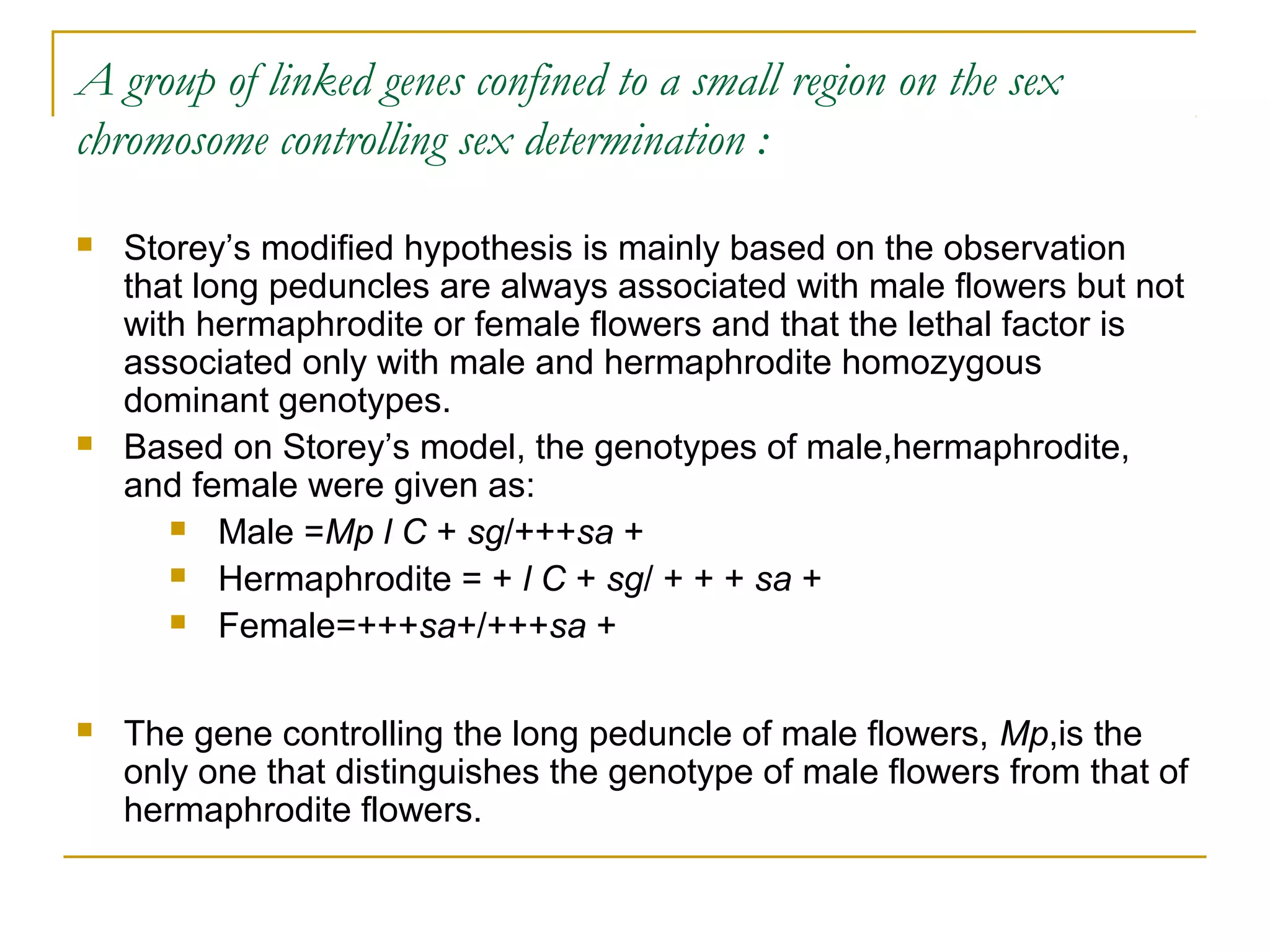 Sex Determination In Papaya Ppt