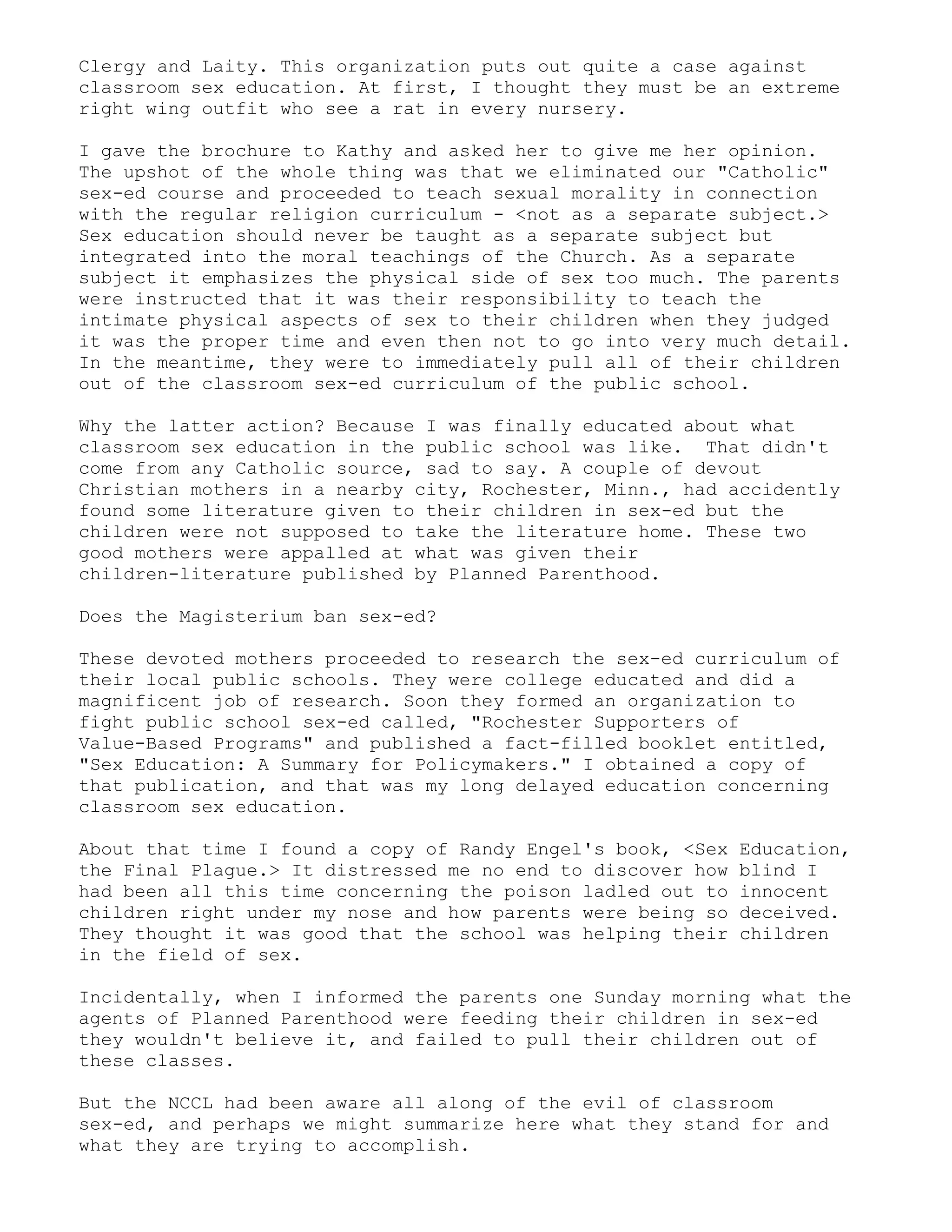Sex Ed Classroom Pdf Free Download