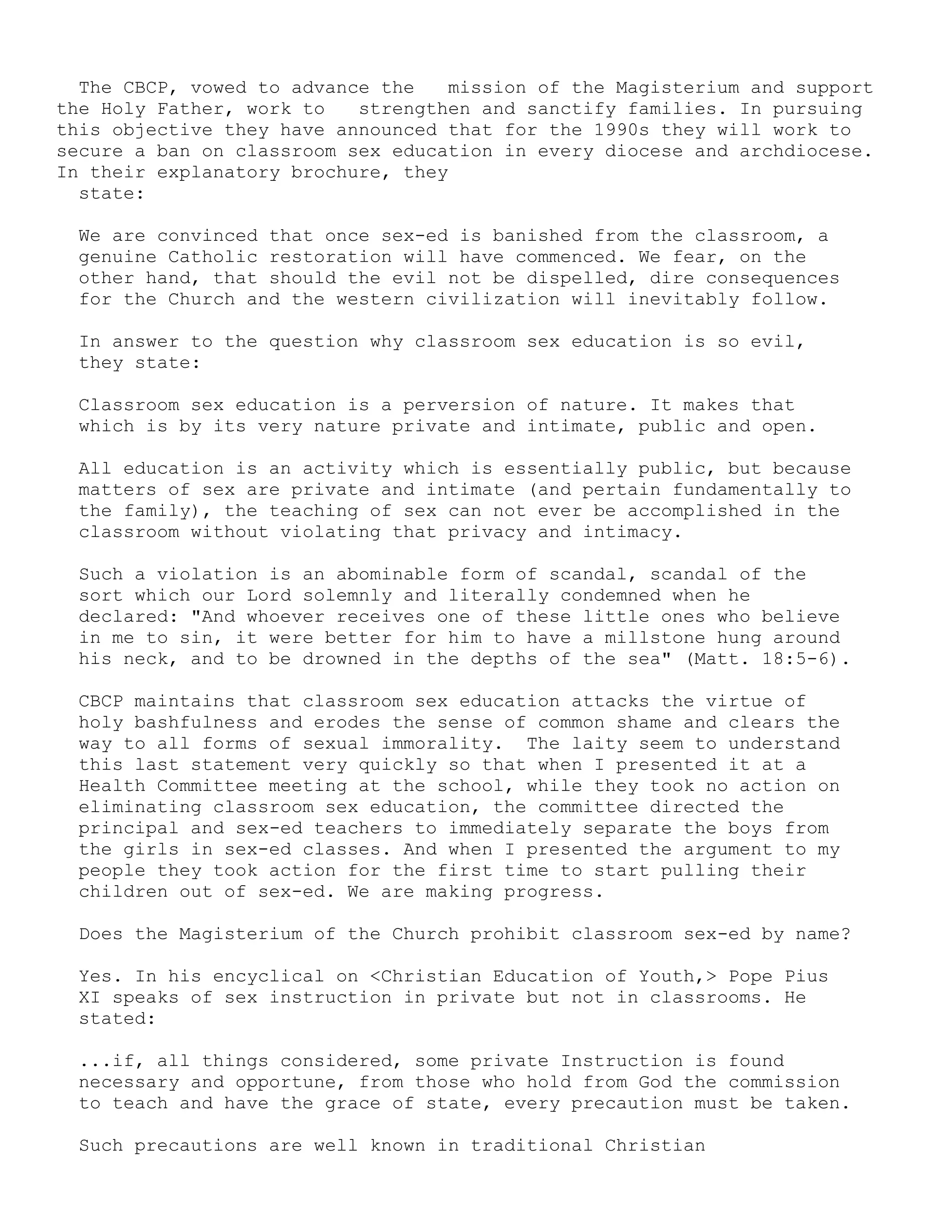 Sex Ed Classroom Pdf Free Download