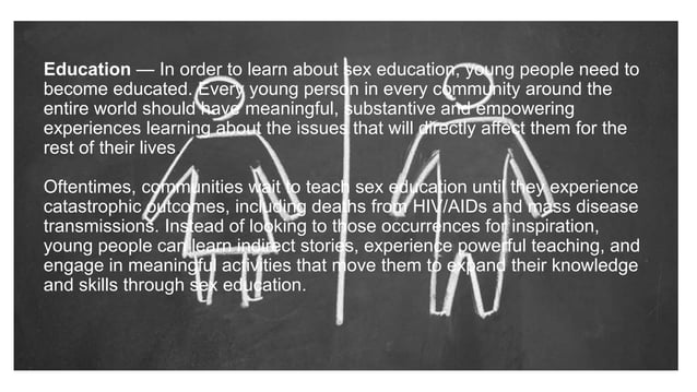 Sex education | PPT