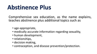 Sex education | PPTX
