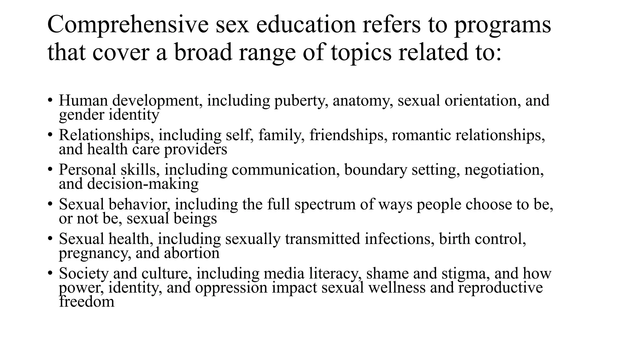 Sex Educationpptx 
