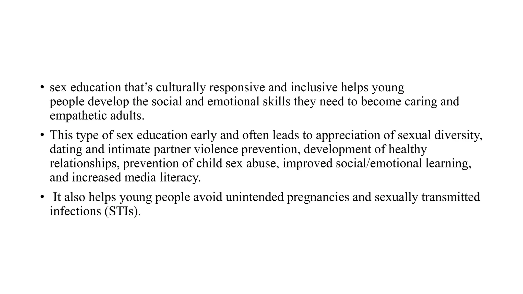 Sex Educationpptx