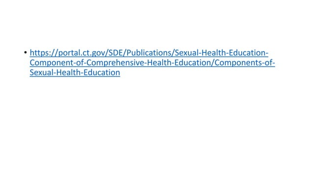 Sex Educationpptx