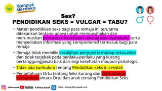 Materi Sex Education bagi pelajar dan remaja.pptx