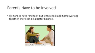 Sex education in school | PPTX