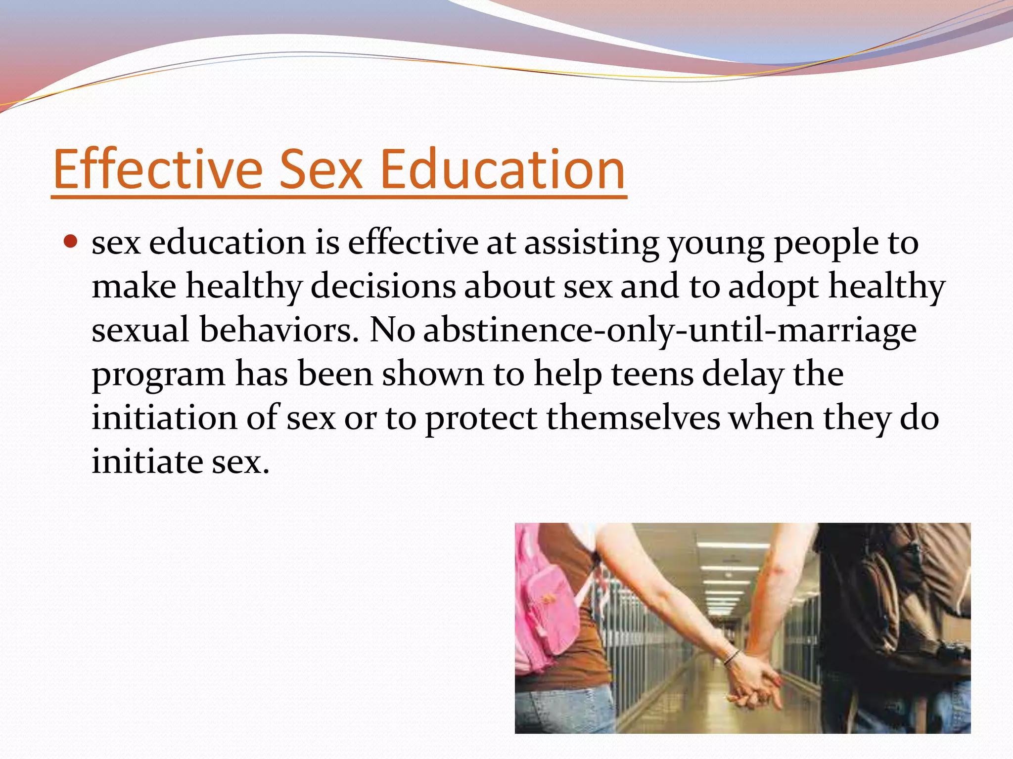 Sex Education In School Pptx