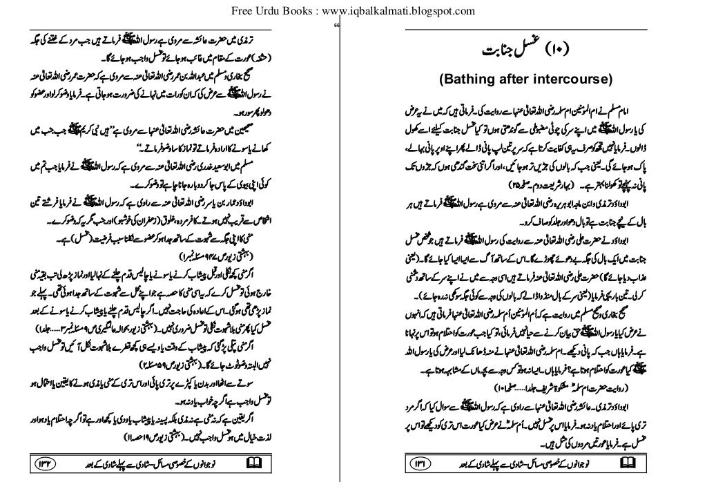Sex Education In Urdu Book By Doctor Syed Mubeen Akhtar اسلامی نکاح،