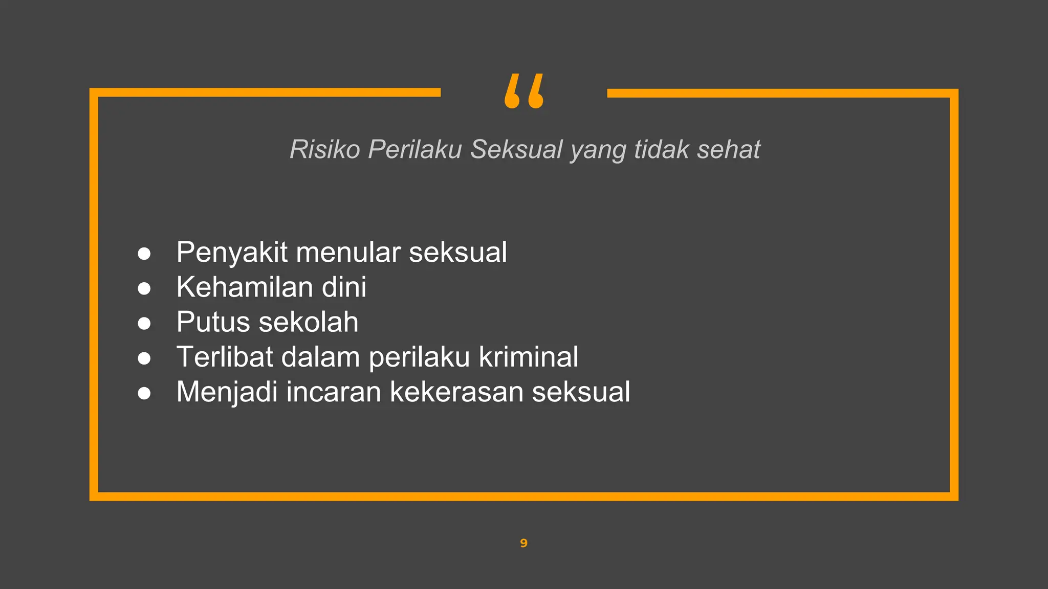 Sex Education Remaja Pptx