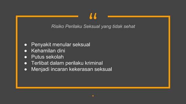 Sex Education Remaja Pptx