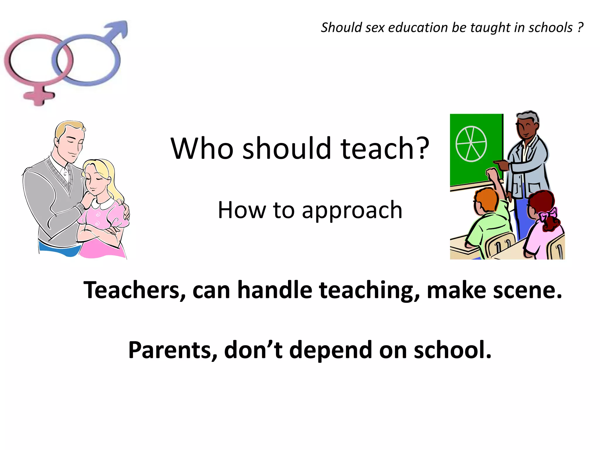 Sex Education In Schools Ppt