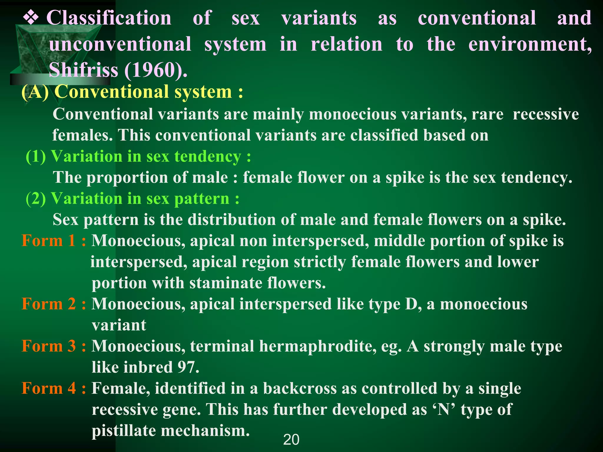 Sex expression in castor | PPTX