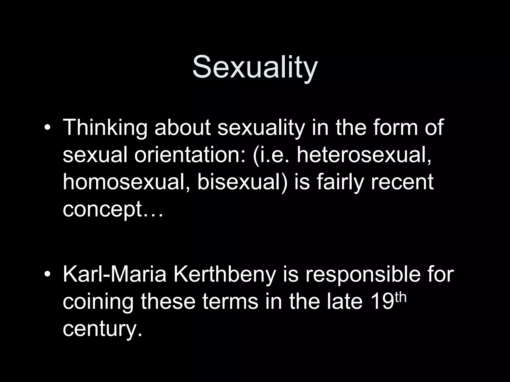 Sex Gender And Sexuality Ppt