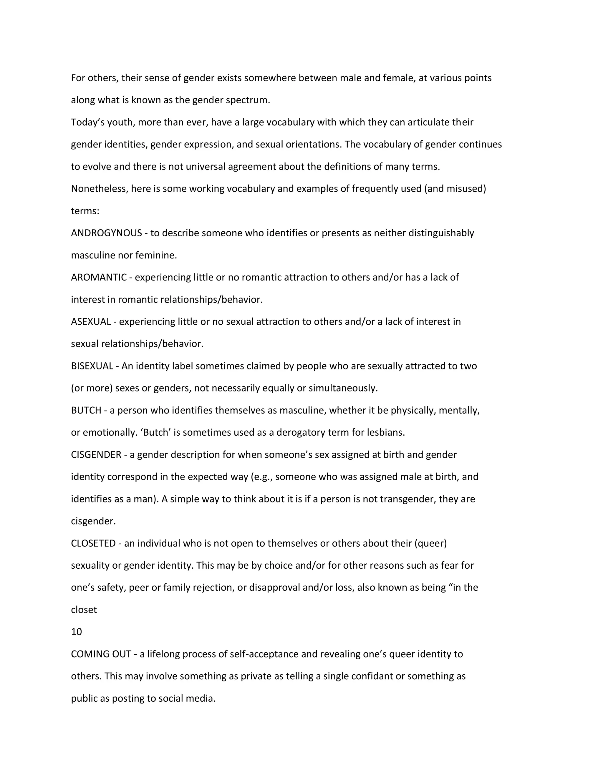 Sex, Gender and Sexuality: A summarized explanation. | PDF