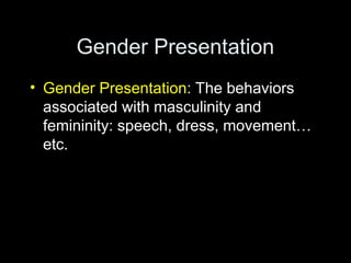 sex_gender_and_sexuality among adolescence | PPT | Family and Relationships