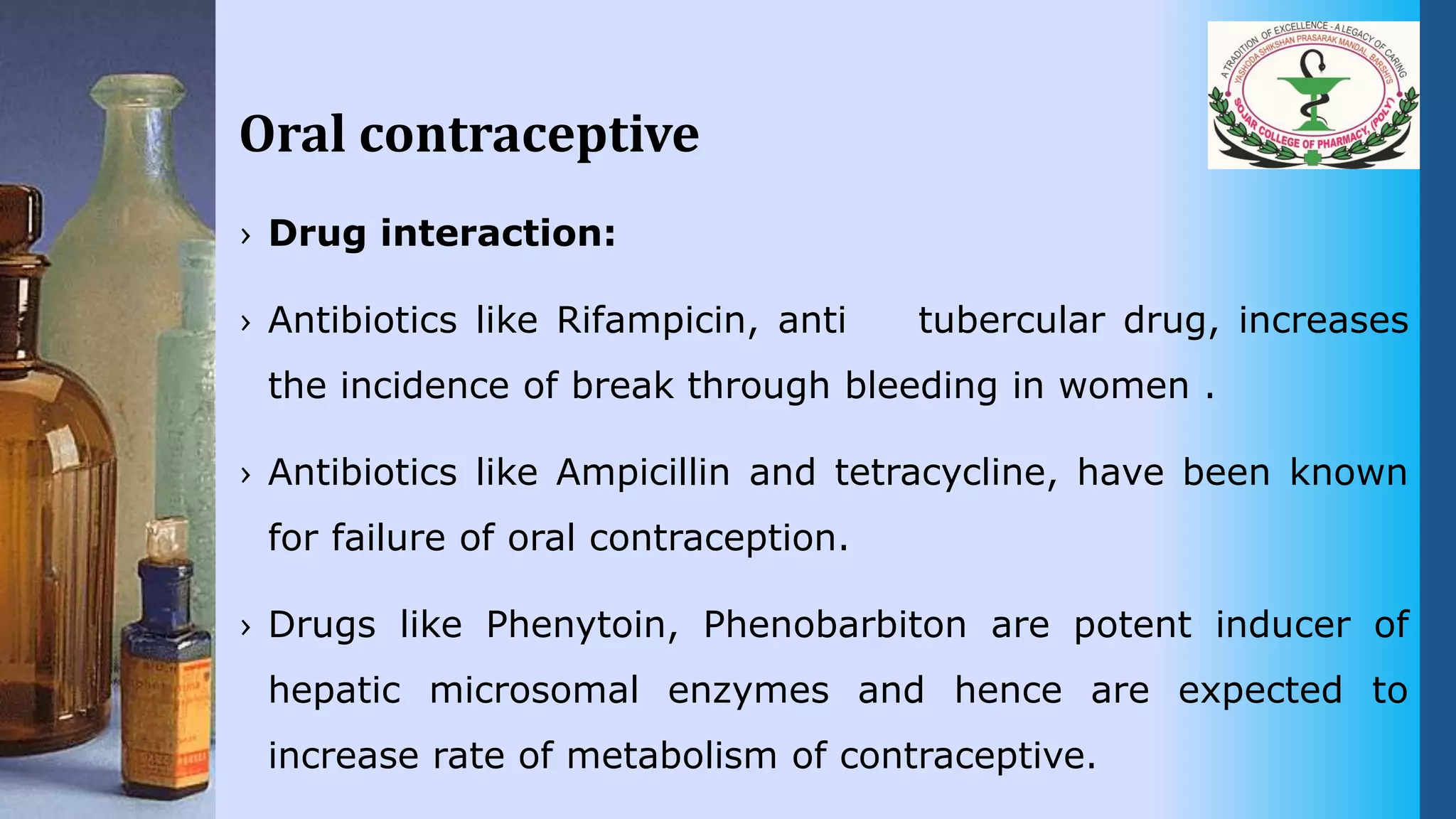 Sex hormones and oral contraceptive [autosaved] | PPTX