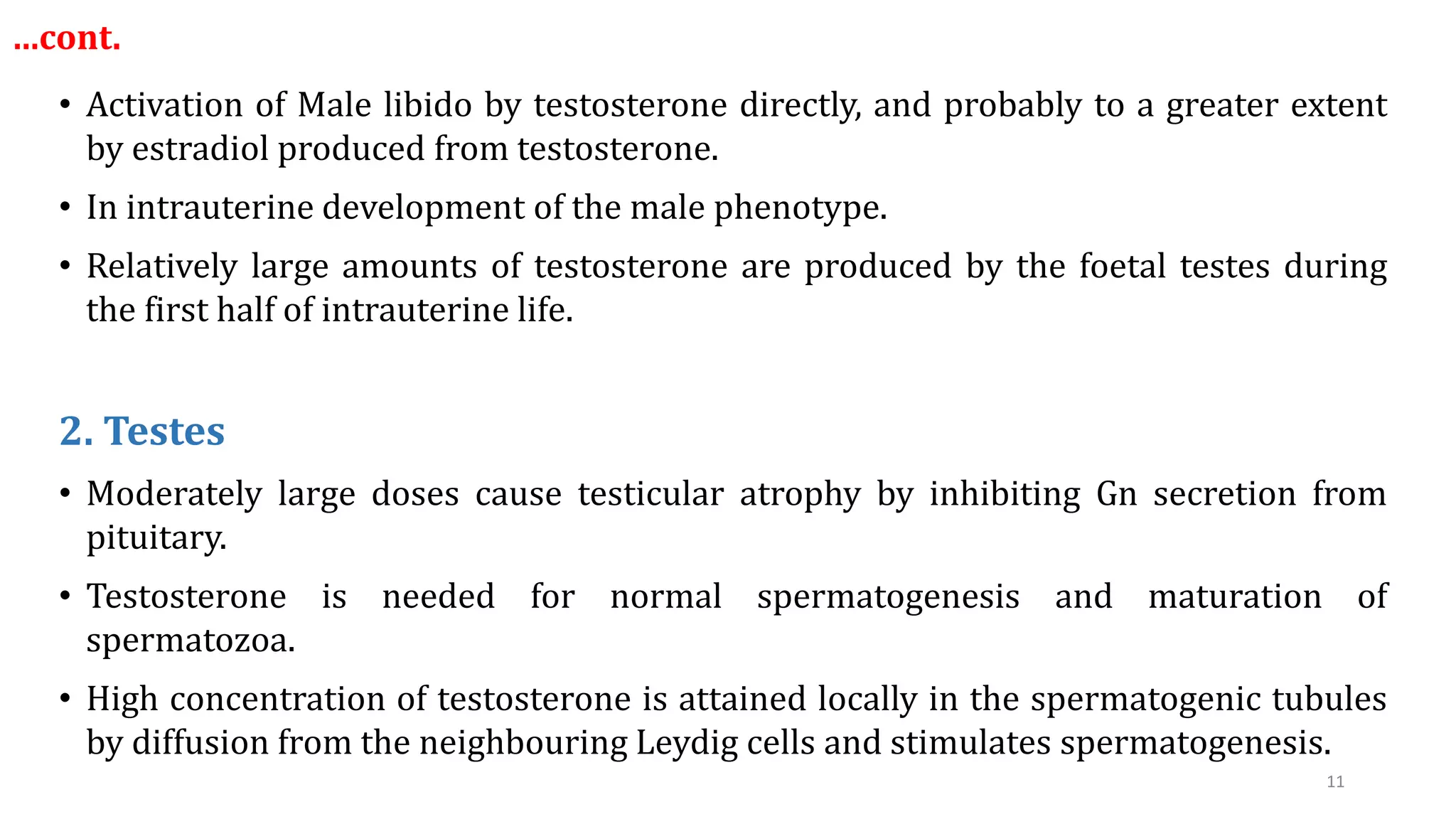 Sex Hormones Male Pptx
