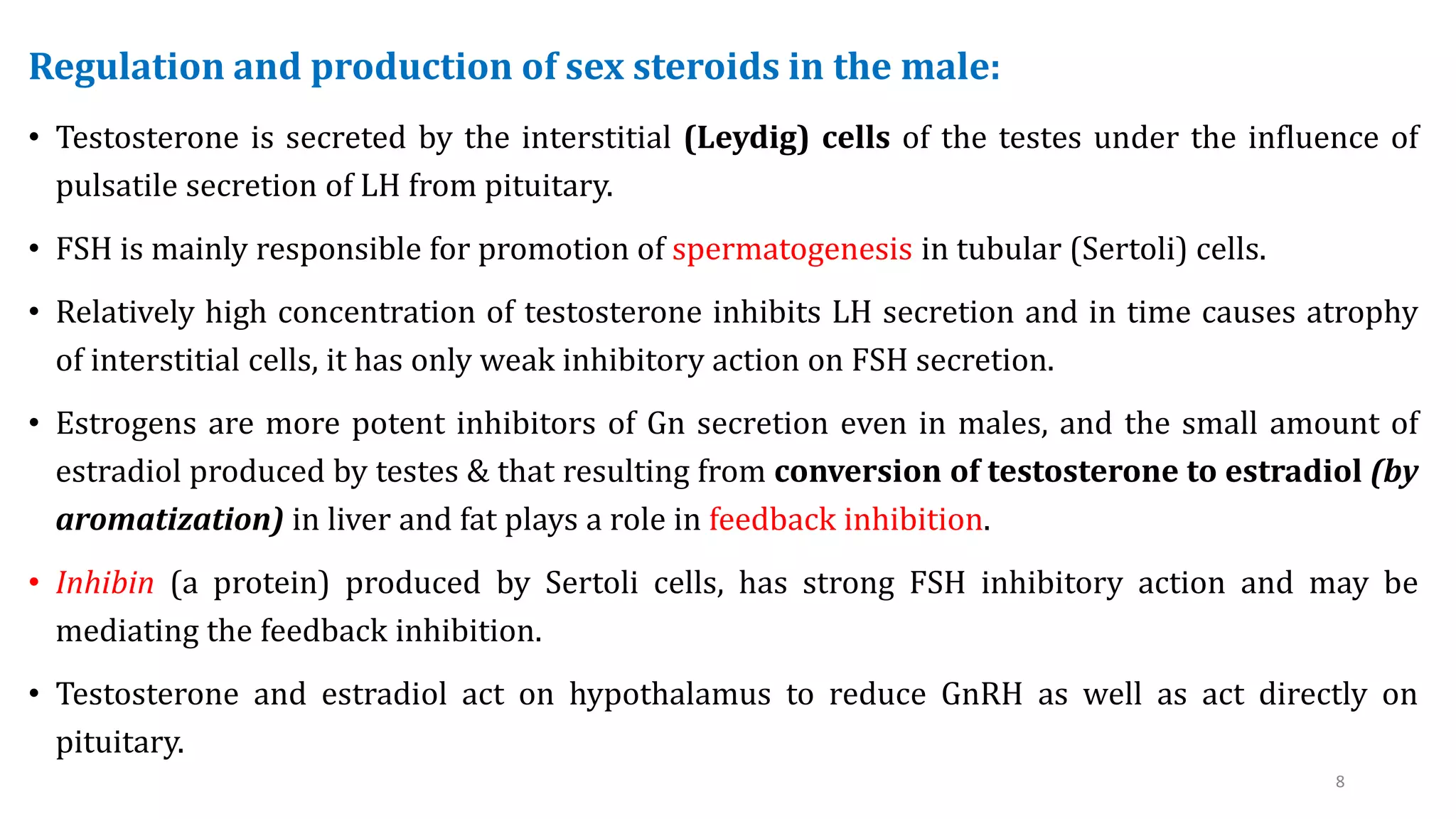 Sex hormones (Male) | PPTX