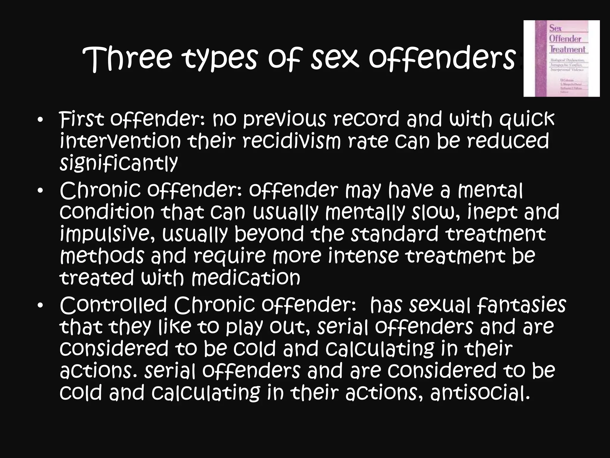 Sex Offenders Power Slide Show | PPTX