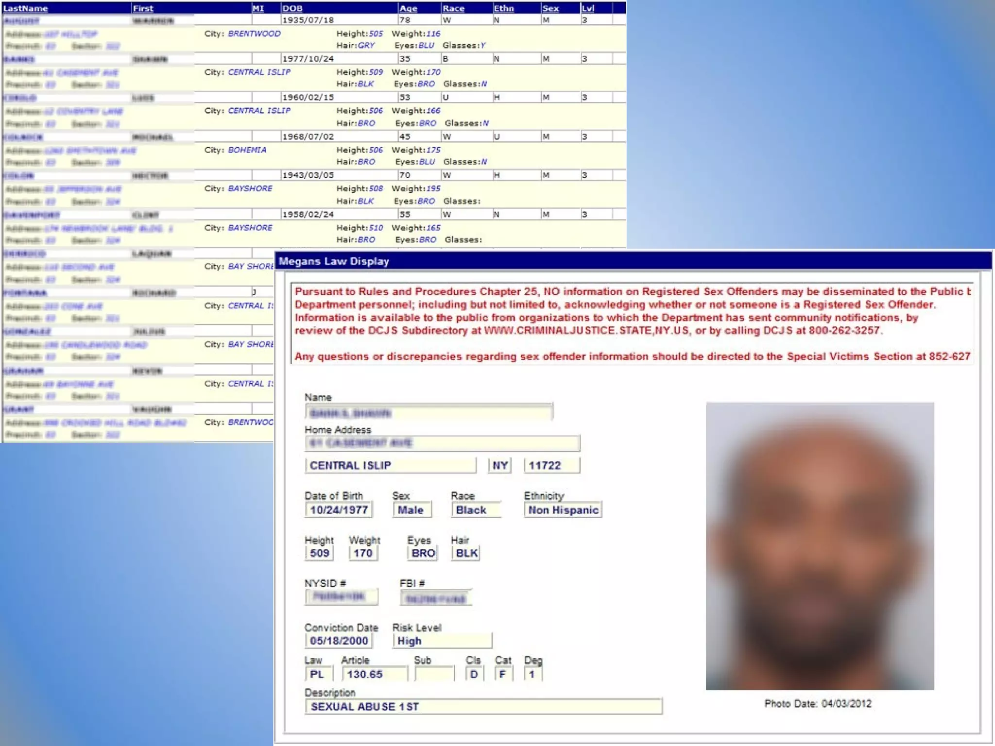 Sex offender tracking and community support program | PPT