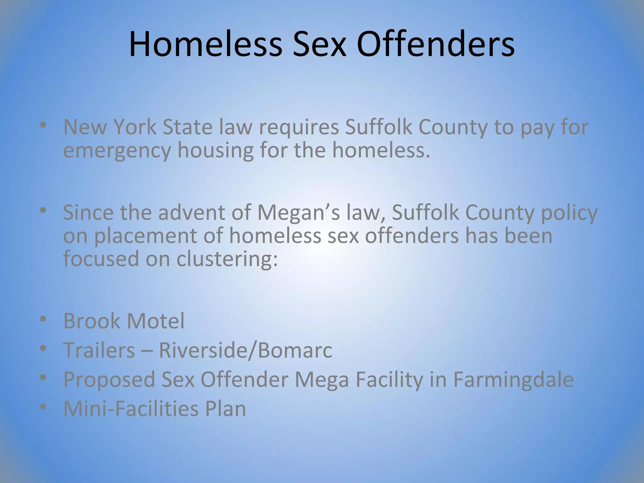 Sex offender tracking and community support program | PPT