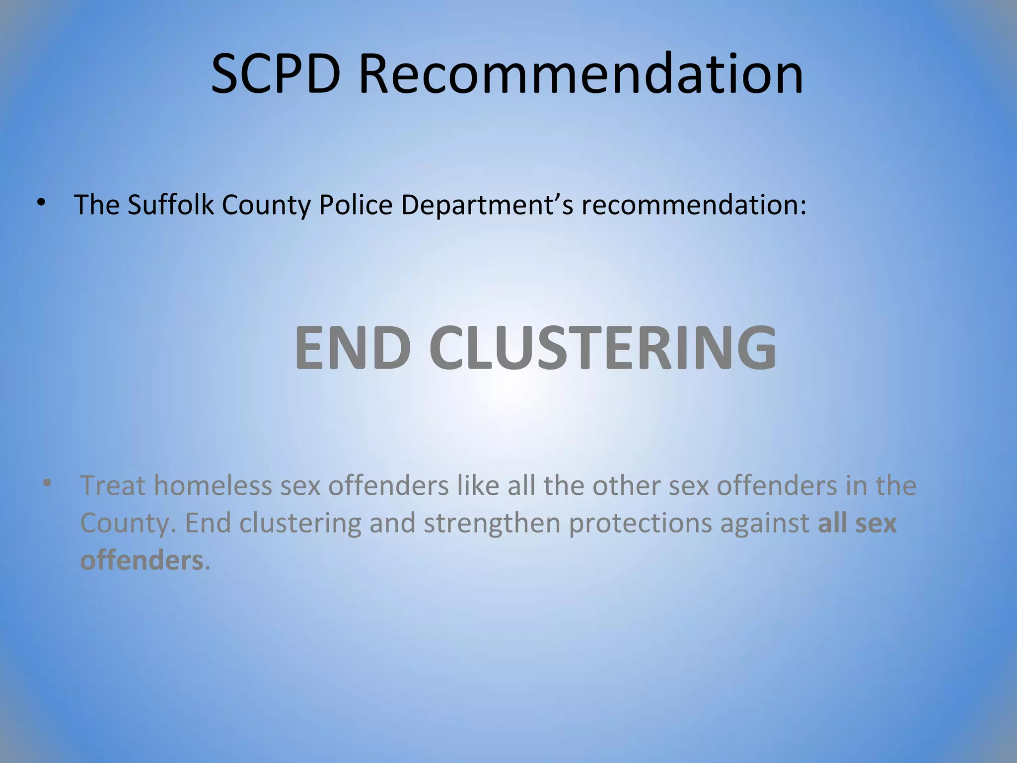 Sex offender tracking and community support program | PPT