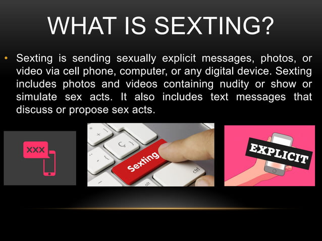 Sexting Ppt