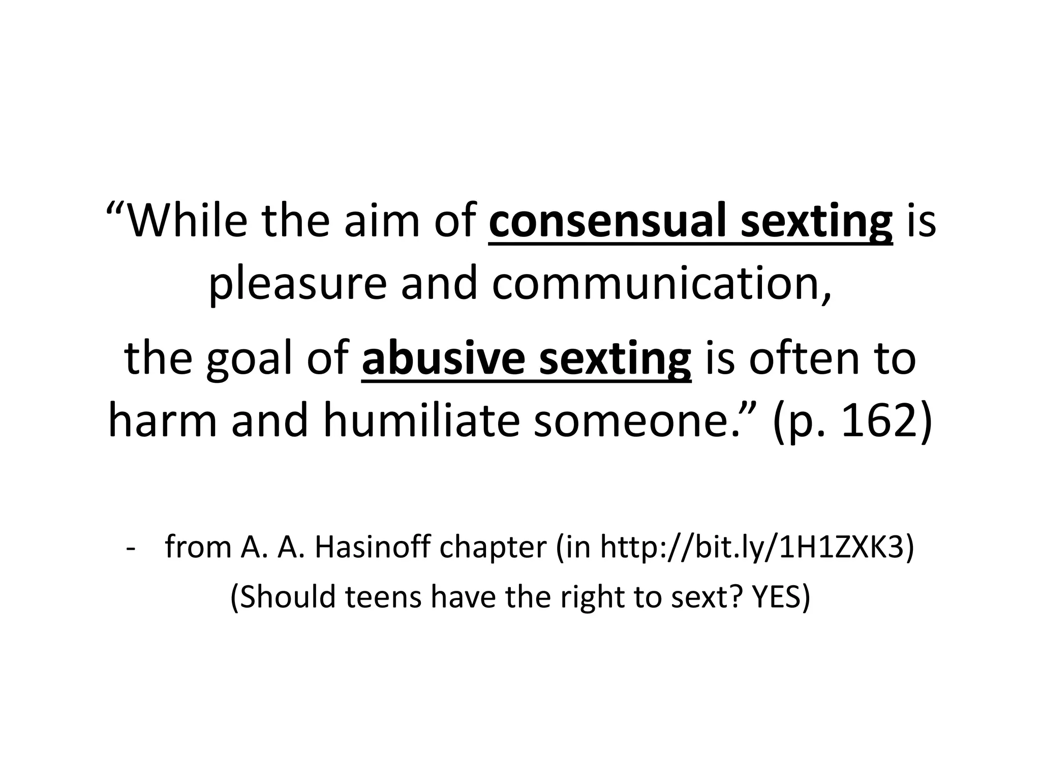 Sexting Guest Lecture Ppt