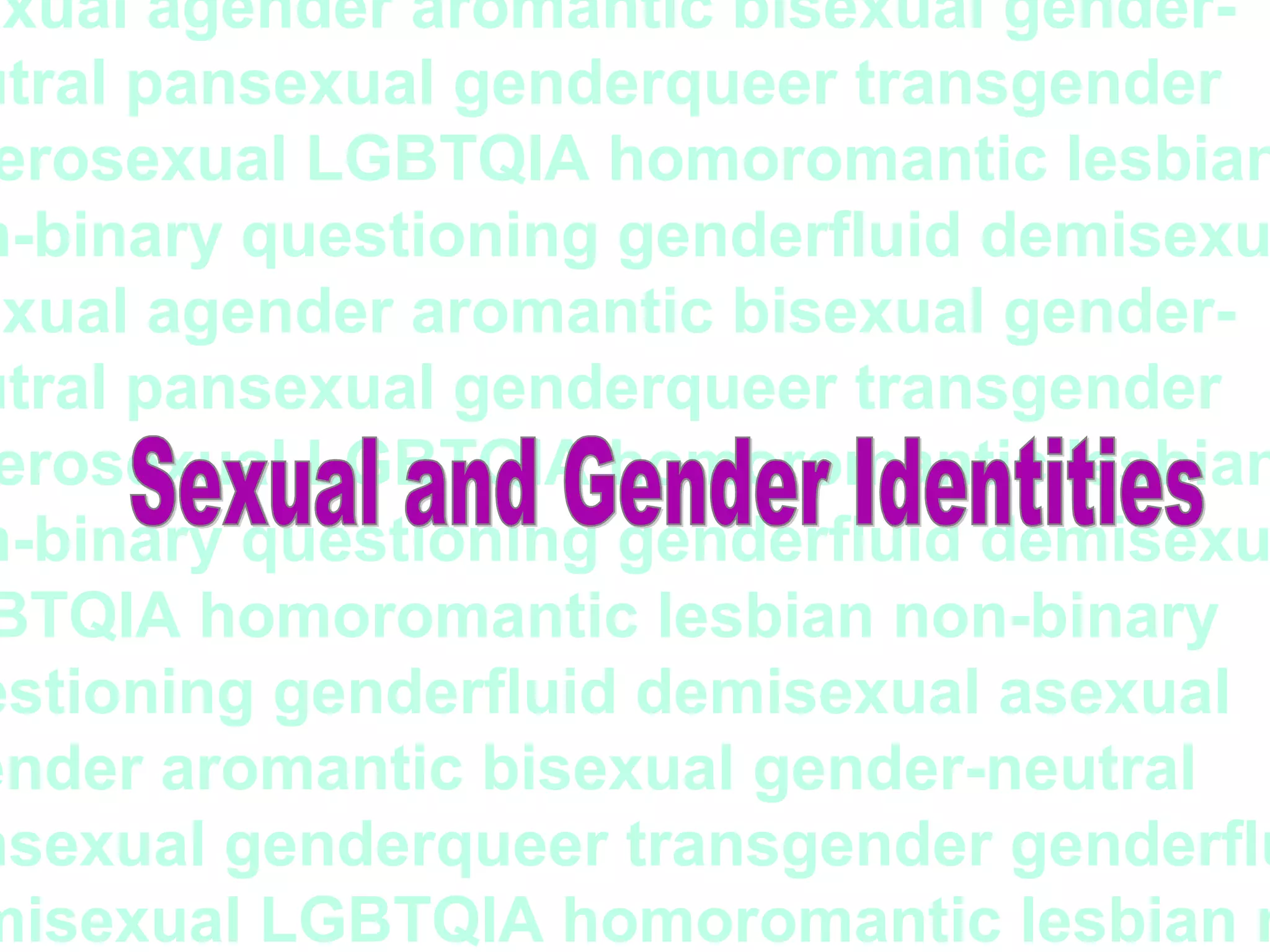 Sexual And Gender Identity Lesson Ppt Ppt