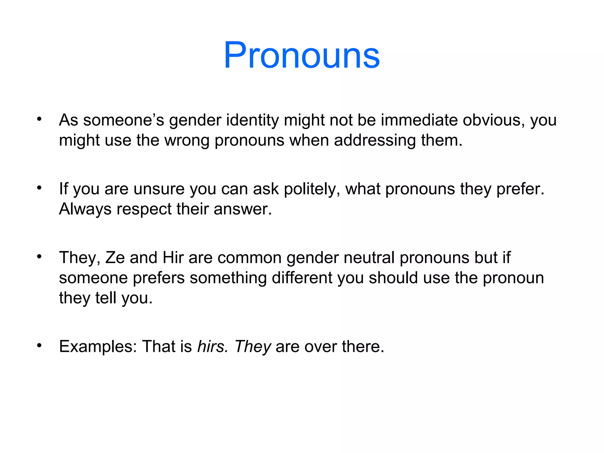Sexual And Gender Identity Lesson Ppt Ppt