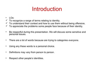 Sexual and-gender-identity-lesson-ppt | PPT