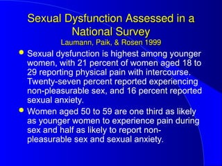 Sexual-Dysfunction Human sexuality-F2013.ppt