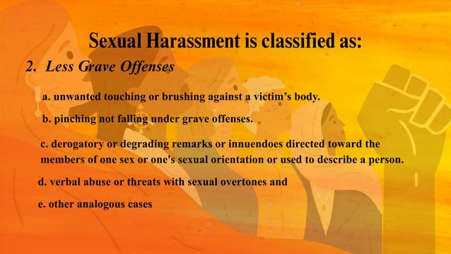 anti-sexual-harassment-act-of-1995 ppt-3.pptx | Sexual Conditions ...