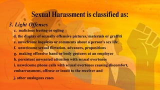anti-sexual-harassment-act-of-1995 ppt-3.pptx | Sexual Conditions ...