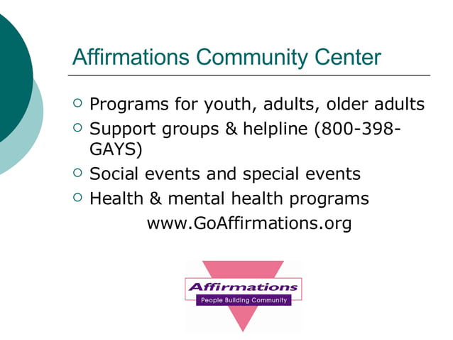 Sexual Orientation, Gender Identity And Adolescent Health 10.6.07