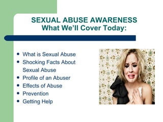 Sexual abuse awareness | PPT